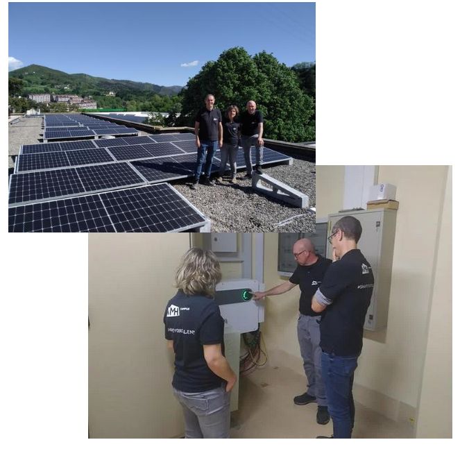 200 paneles solares para el tejado de IMH Campus — IMH Campus